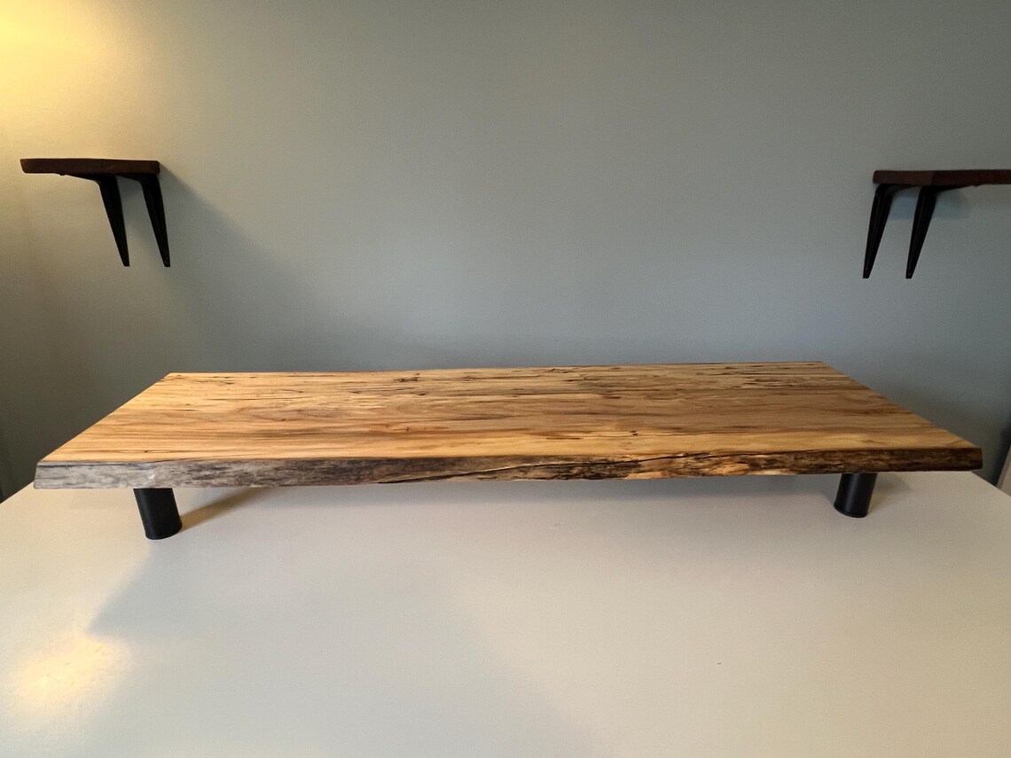 Ambrosia Maple Monitor Stand - Etsy