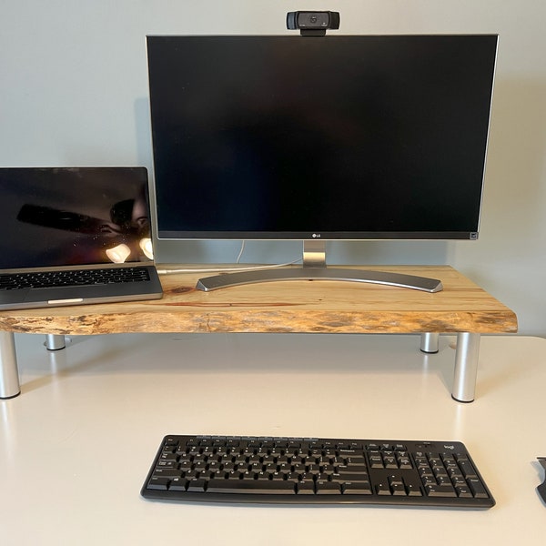 Live Edge Wood Riser - Etsy