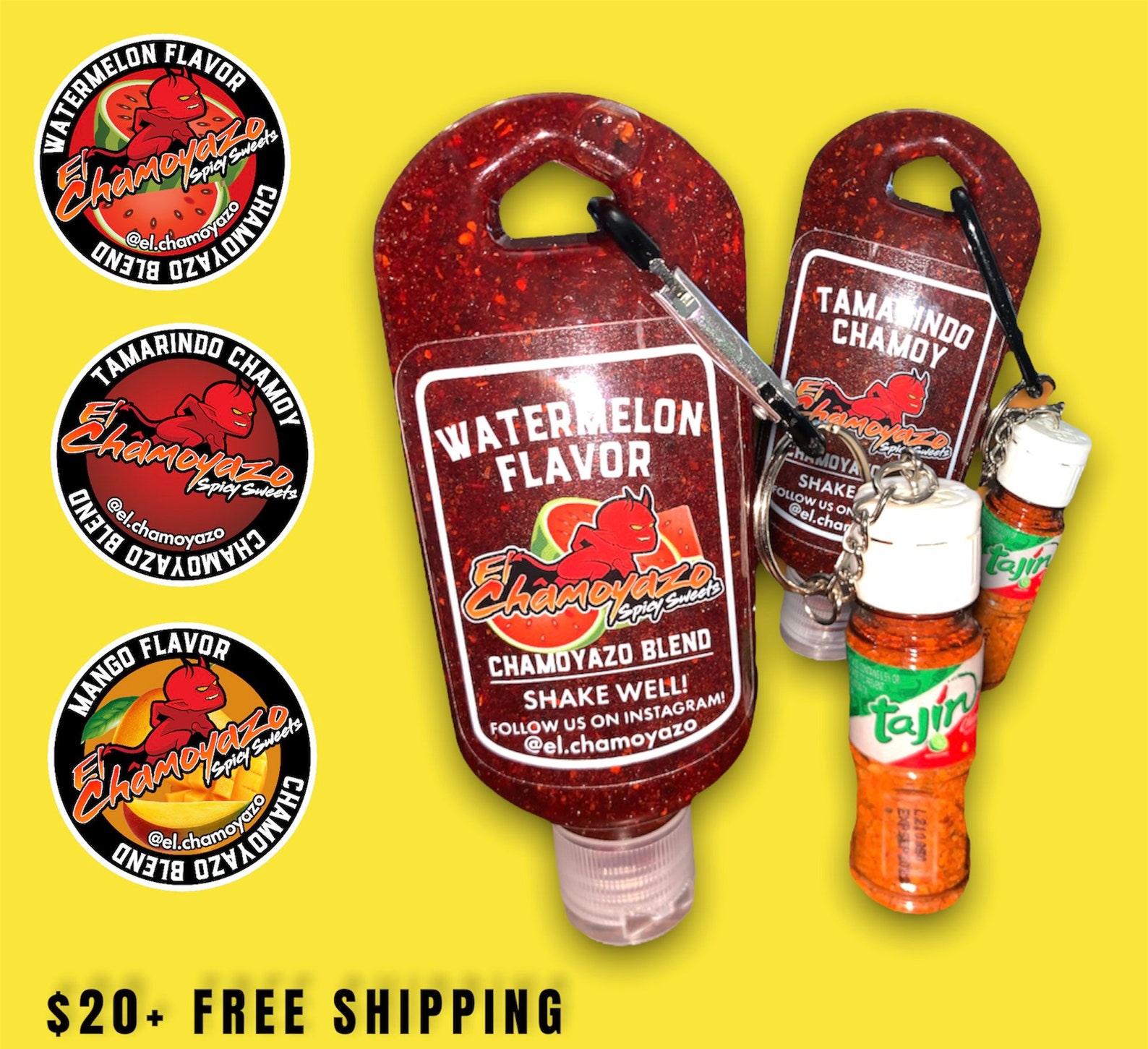 Keychain Chamoyazo Chamoy Fruit Drinks Chamoy Tajin | Etsy