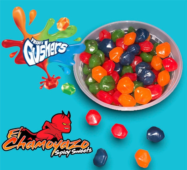 Dulces Enchilados Gusherz Spicy Gushers Gusherz Chamoy and | Etsy