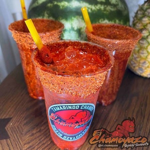 El Chamoyazo Cup: Chamoy & Chili Coated Michelada Cup - Etsy