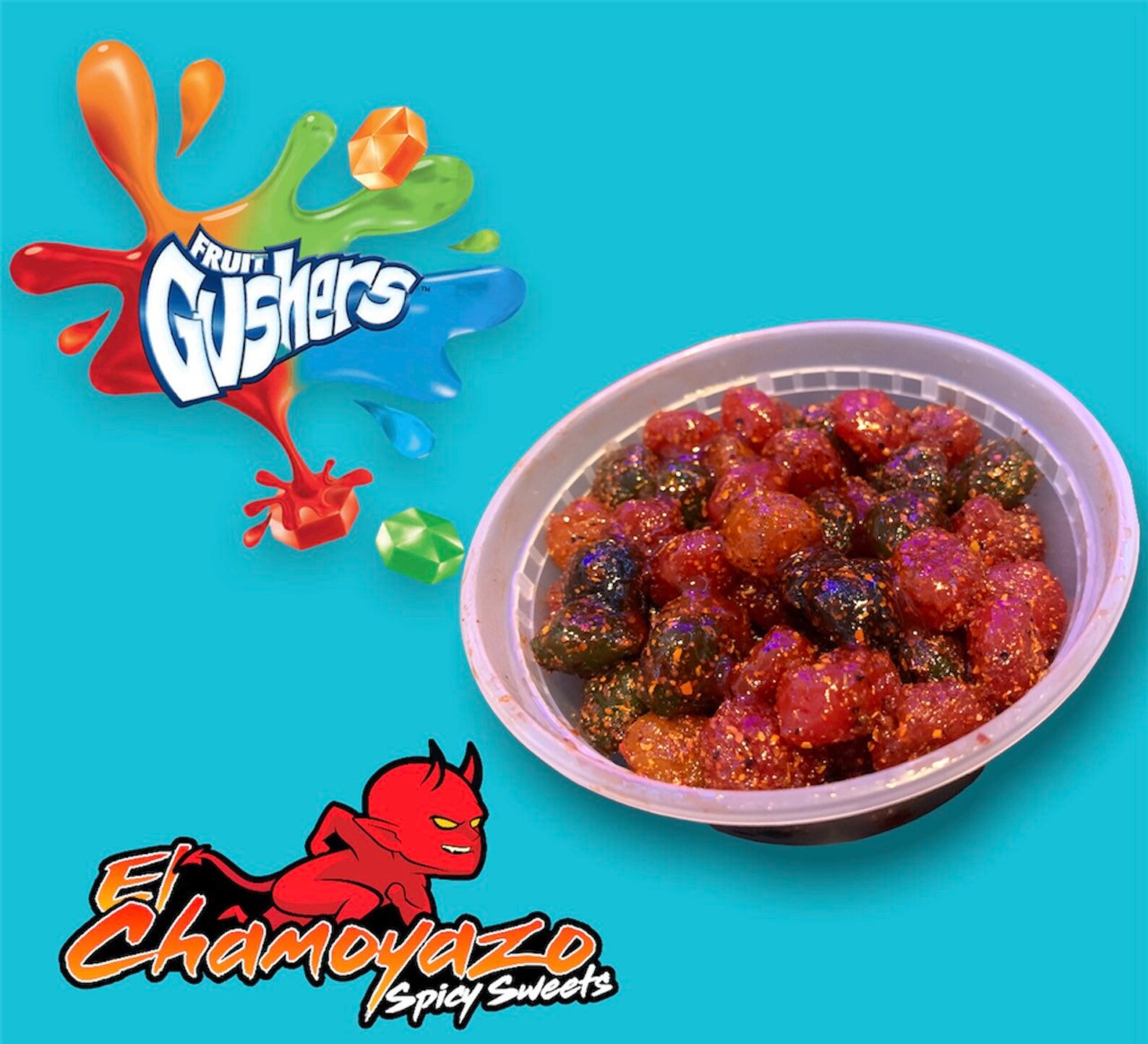 Dulces Enchilados Gusherz Spicy Gushers Gusherz Chamoy and | Etsy