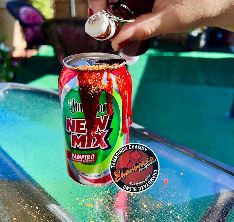 Chamoyazo Keychain: Spicy Mexican Candy,chamoy - Etsy