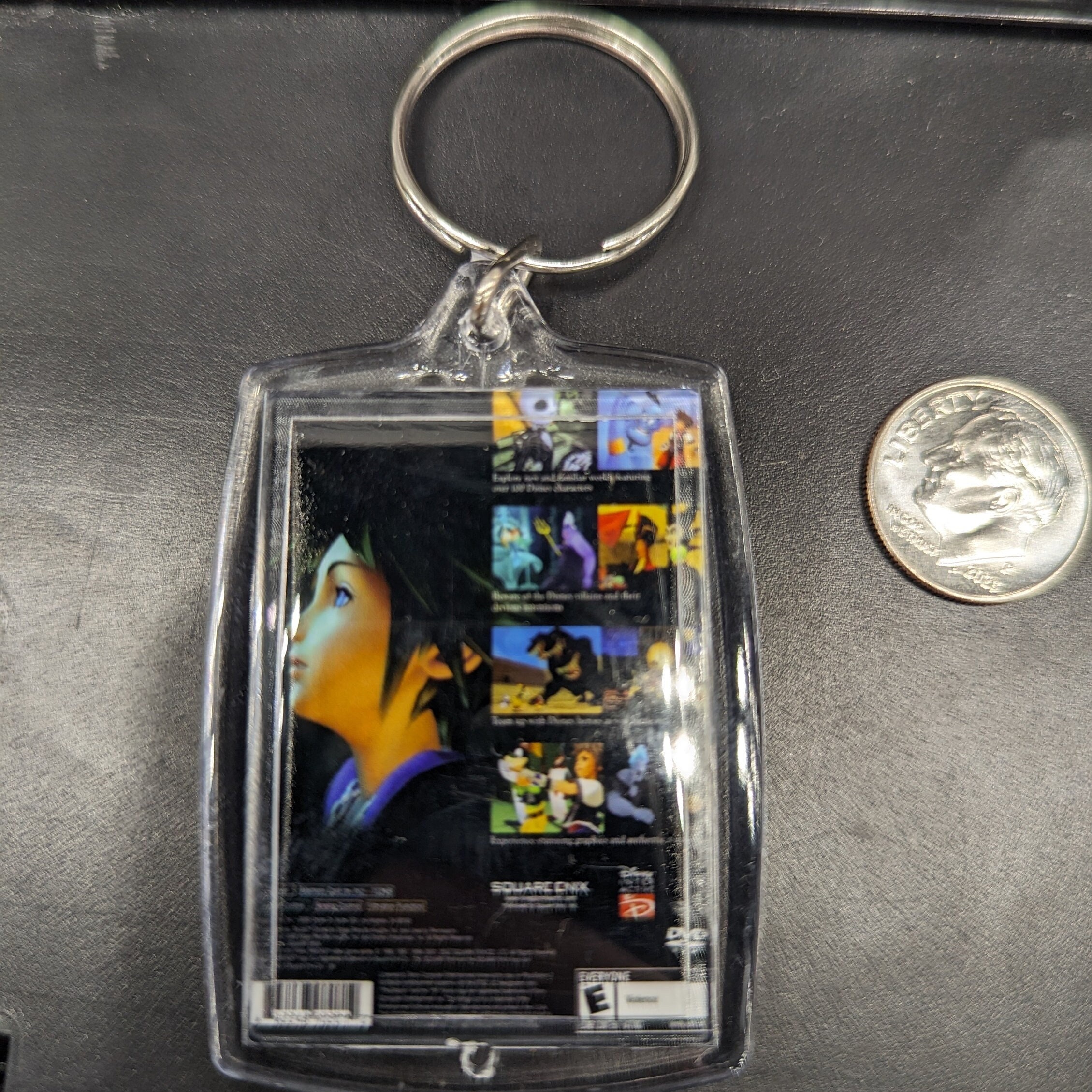 Kingdom Hearts Mini Playstation 2 Video Game Box Art Keychain - Etsy