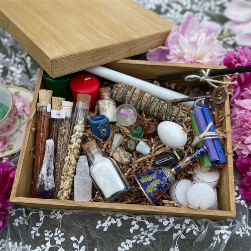 Witchcraft Starter Kit Wiccan Altar Kit Witch Box - Etsy