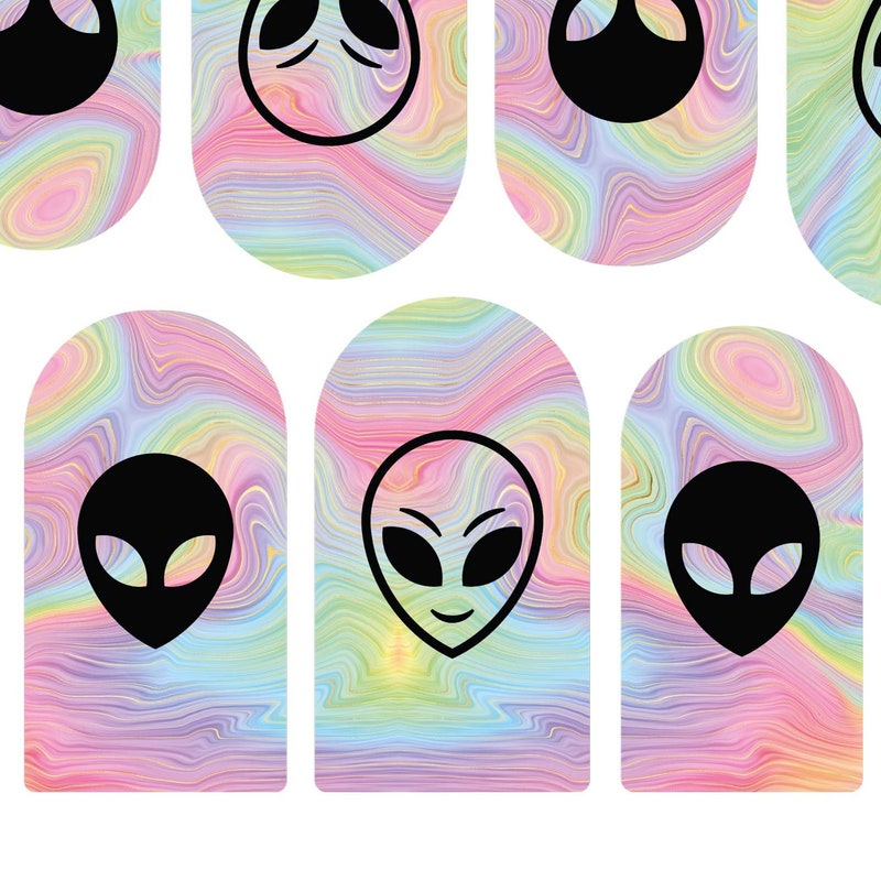 Alien Nails - Etsy