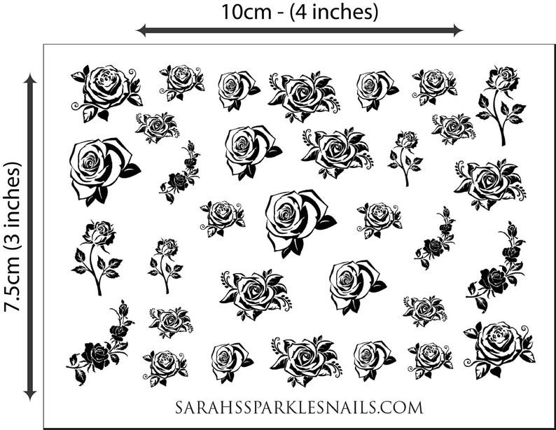 Witch Nail Decals Waterslide Nail Decals - Etsy