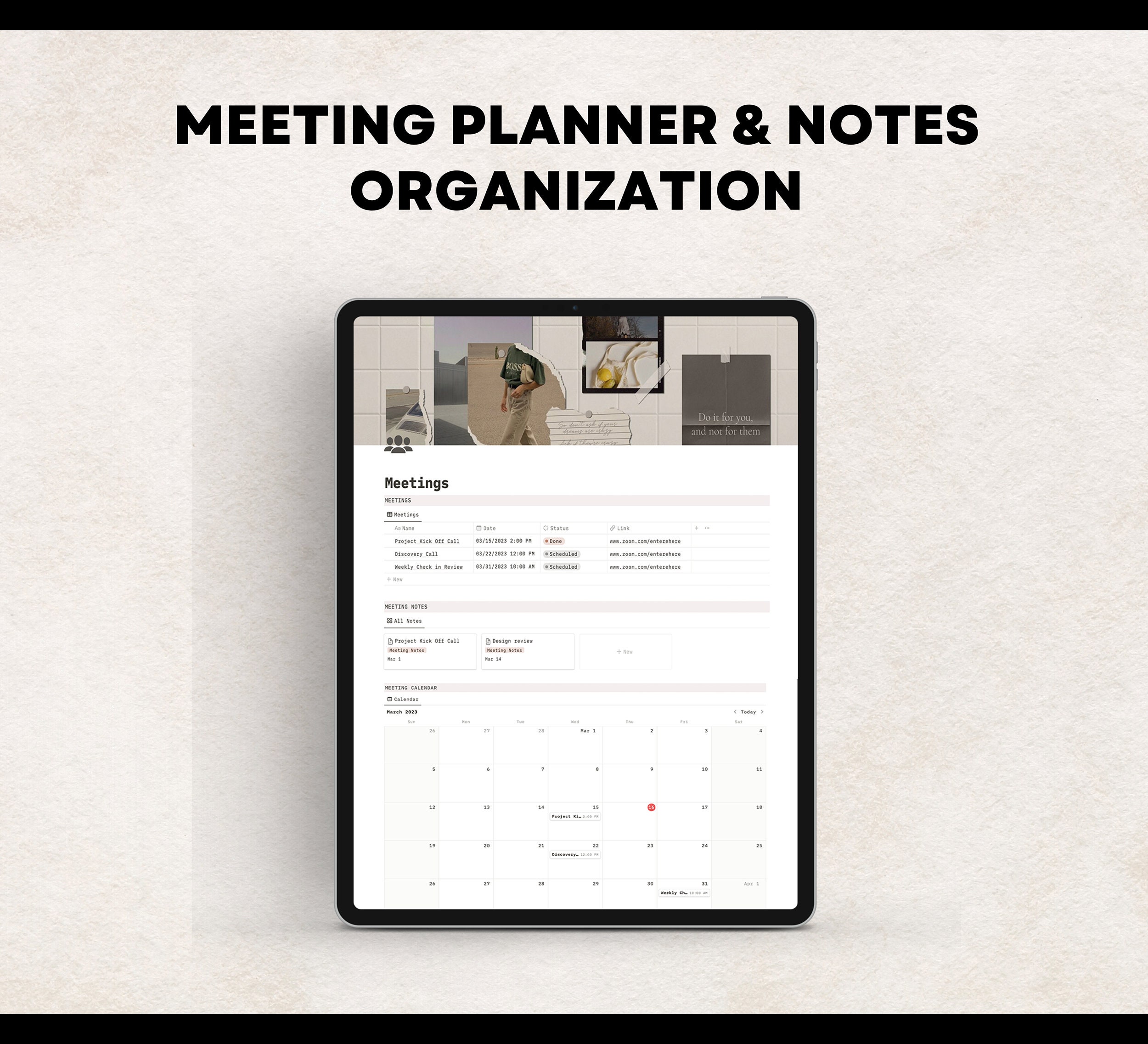 Notion Project Management Dashboard, Notion Template, Notion Planner, Notion Aesthetic, Project ...