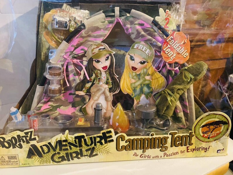 Bratz Girlz Adventure Vintage Camping Set - Etsy