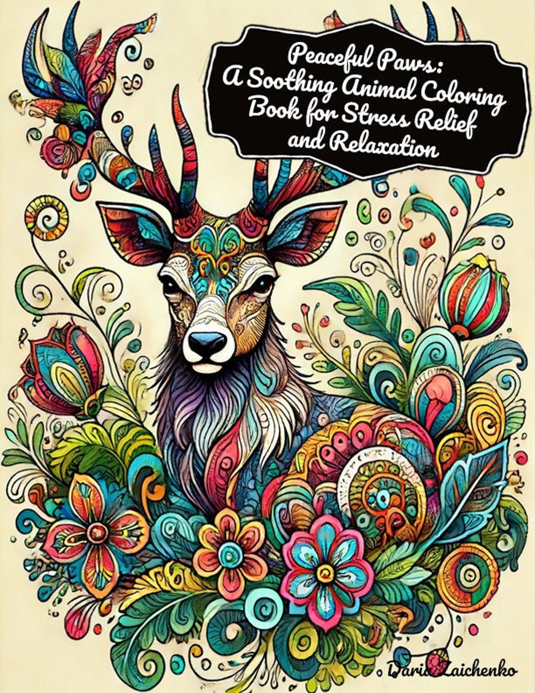 Wild Wonders: an Animal-themed Coloring Book for Relaxation and ...
