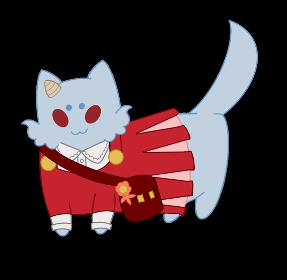 Eri Sticker vinyl Anime Printed 3x3 Cat Hand Crafted - Etsy