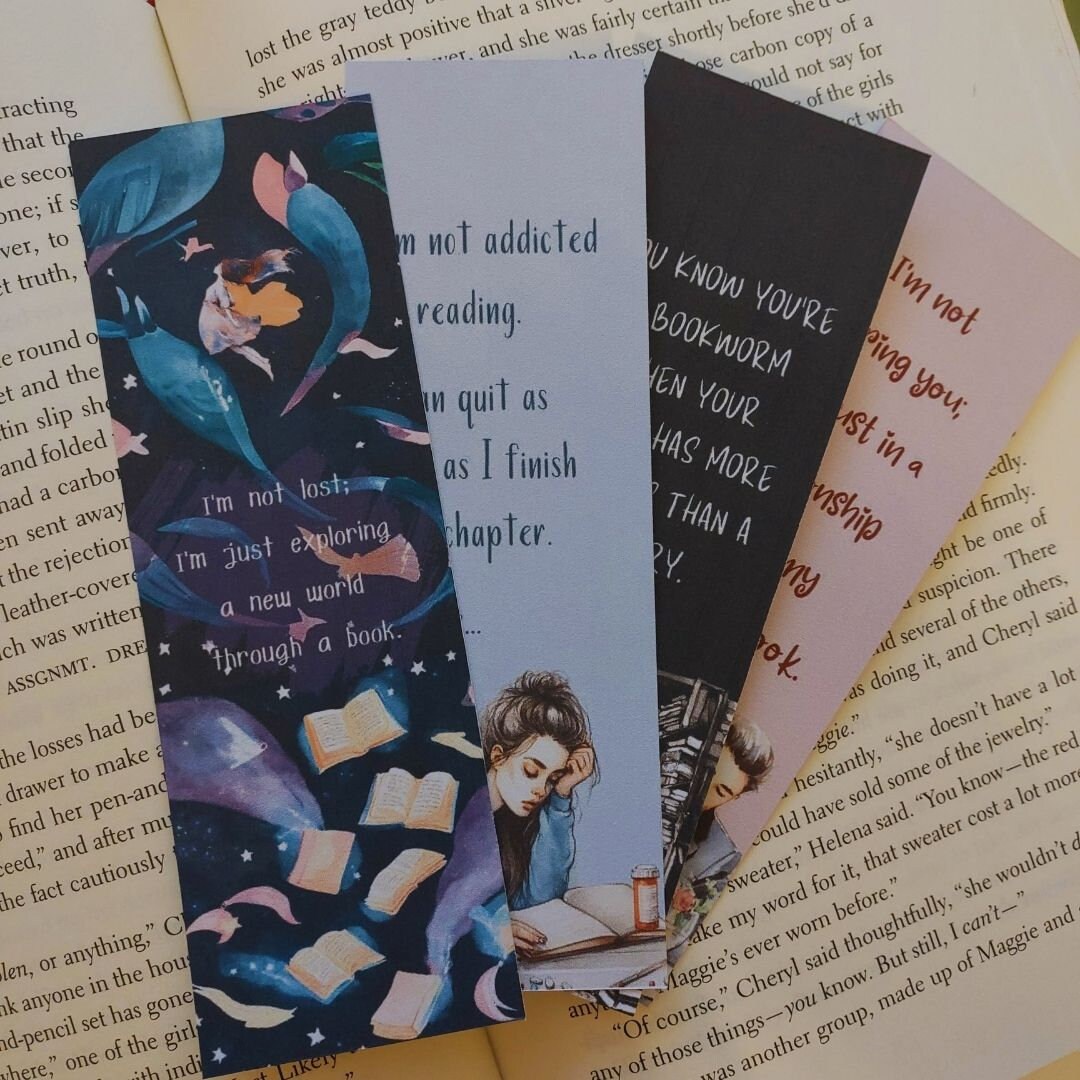 Funny Bookmark Printable. Printable Funny Bookmark Book Lover Gift ...