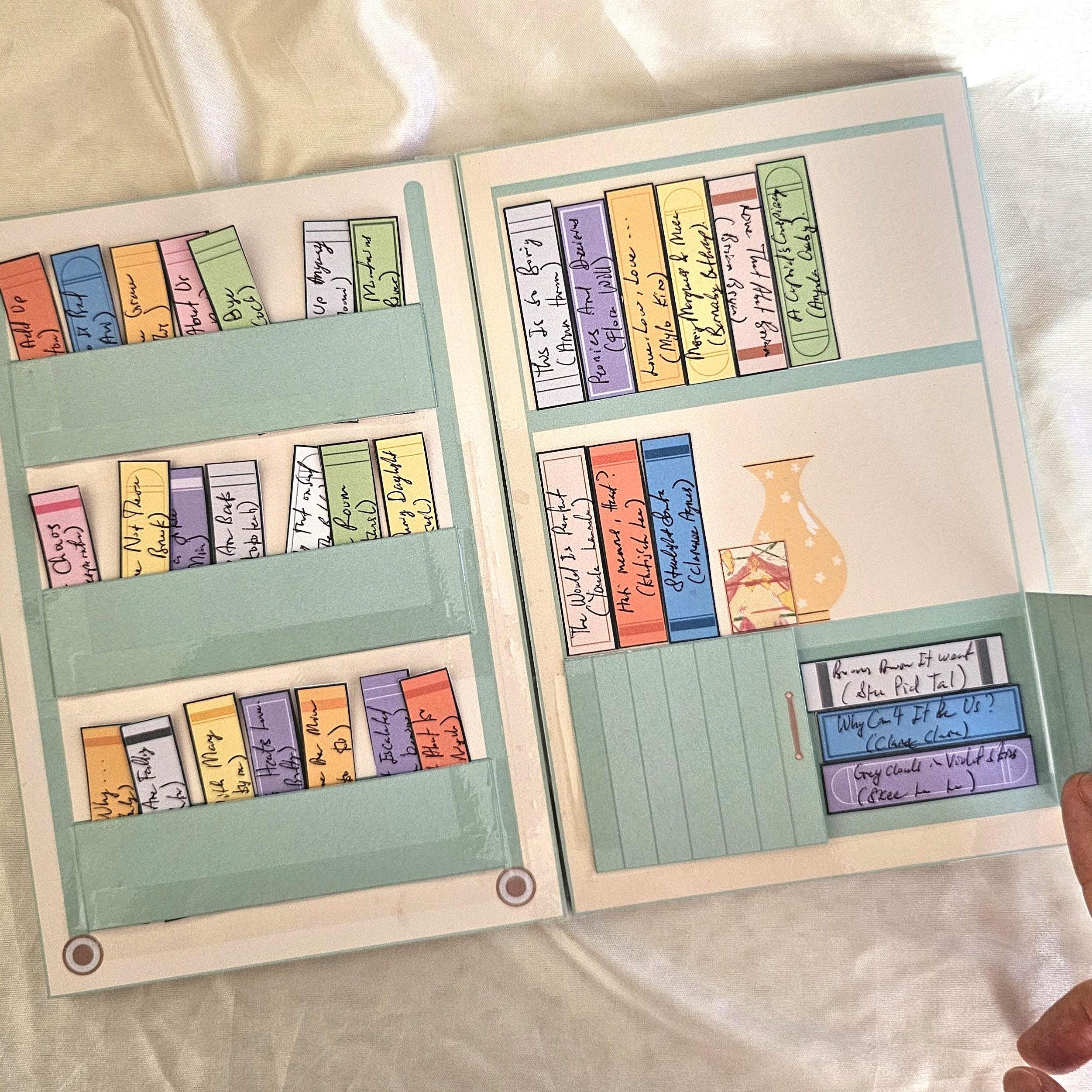 Printable Interactive Reading Journal Kit, 100 Book Challenge Reading ...