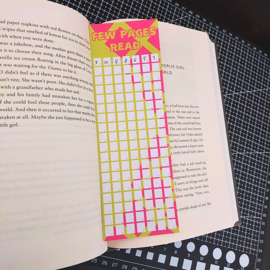 Reading Habit Tracker Printable Bookmark to Track Reading Goal Planner ...