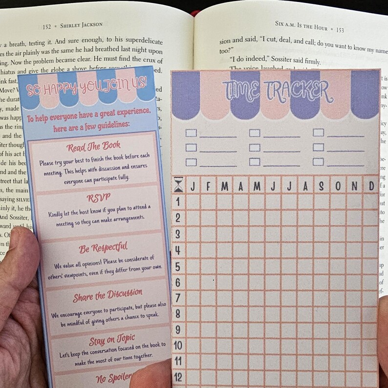 Book Club Welcome Pack, Editable TEXTS Bookmark Template, New Book Club ...