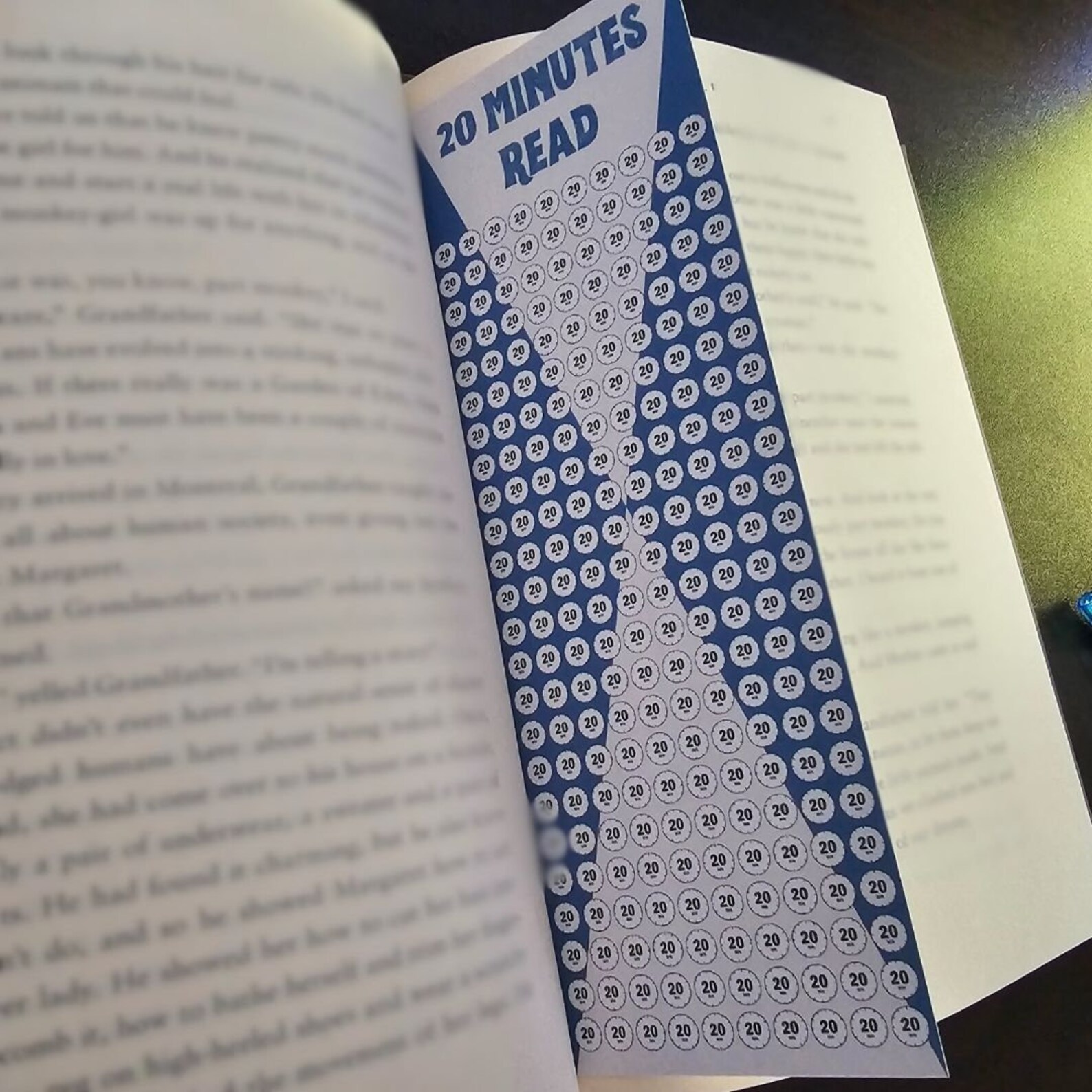 Reading Goal Tracker, Printable Reading Habit Bookmark, Book Tracker ...