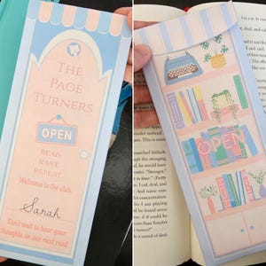 Book Club Welcome Pack, Editable TEXTS Bookmark Template, New Book Club ...