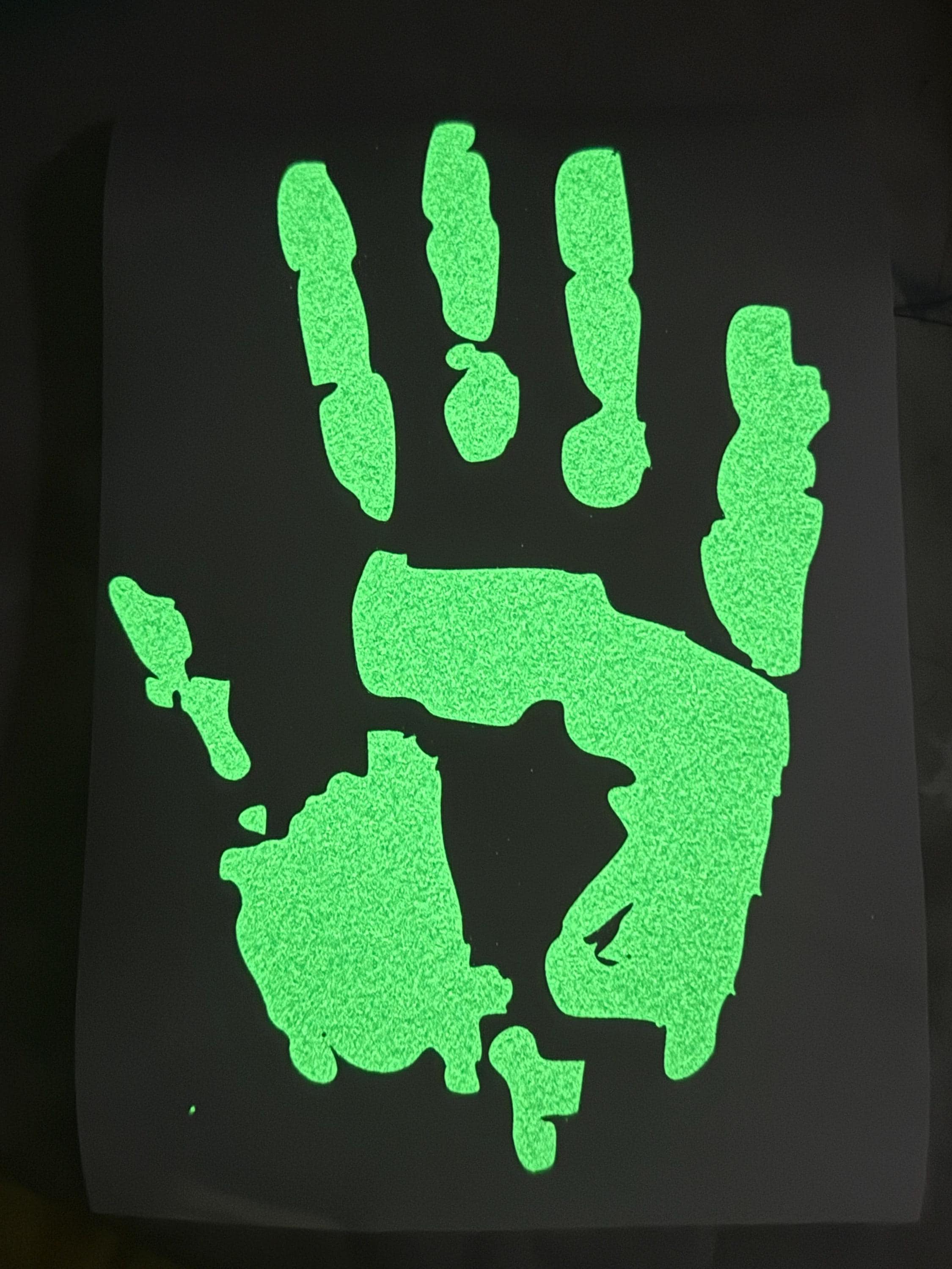 Phasmophobia UV Handprint Vinyl Sticker - Etsy