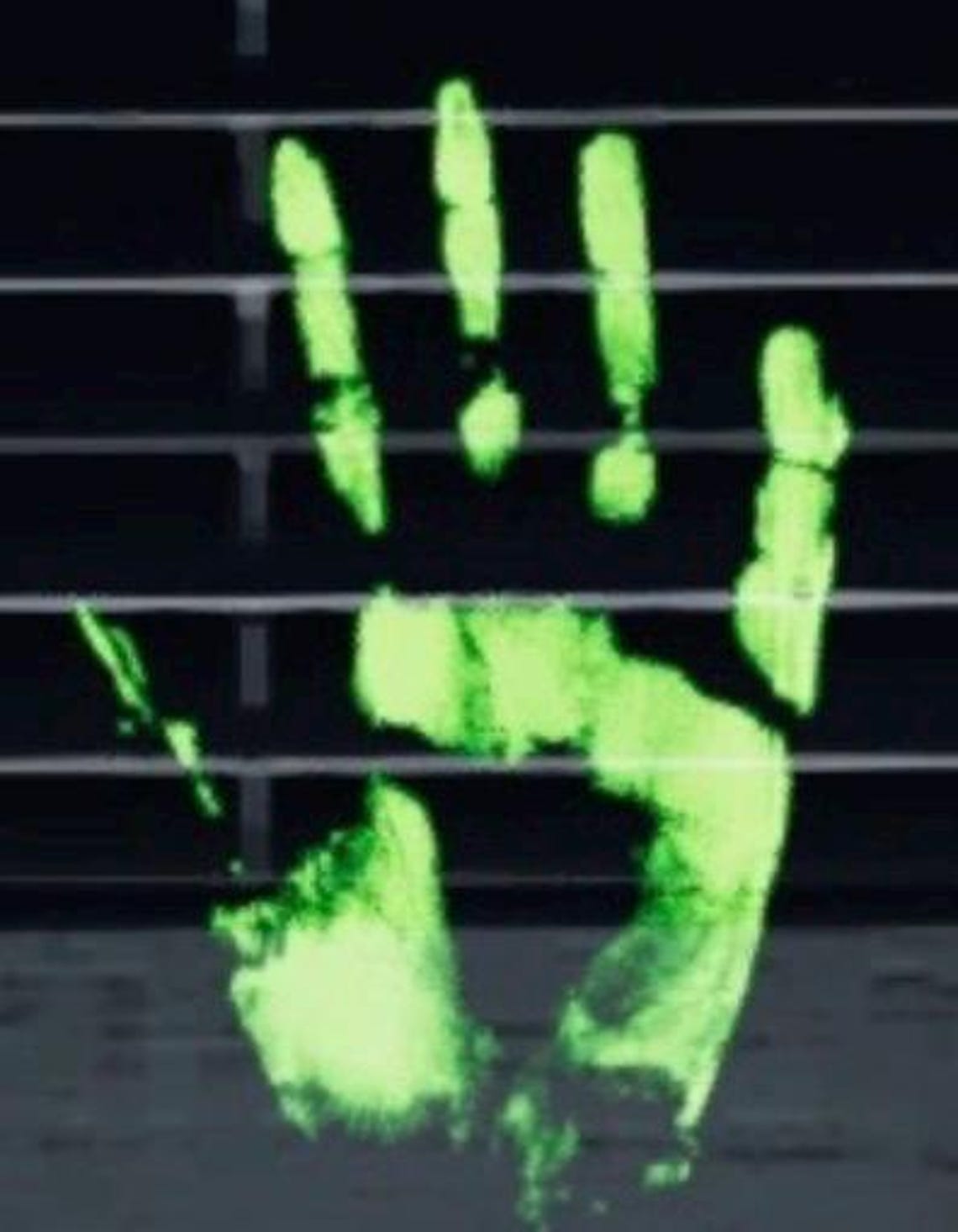 Phasmophobia UV Handprint Vinyl Sticker - Etsy