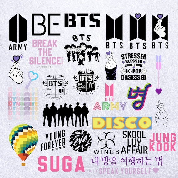 Kpop Svg BTS Svg Bundle Kpop Svg for Cricut Army SVG - Etsy Australia
