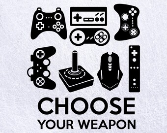 Choose Your Weapon - Etsy