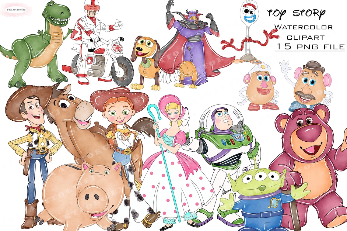 Toy Story Clipart Toy Story Toy Story Clip Art Toy Story - Etsy Canada