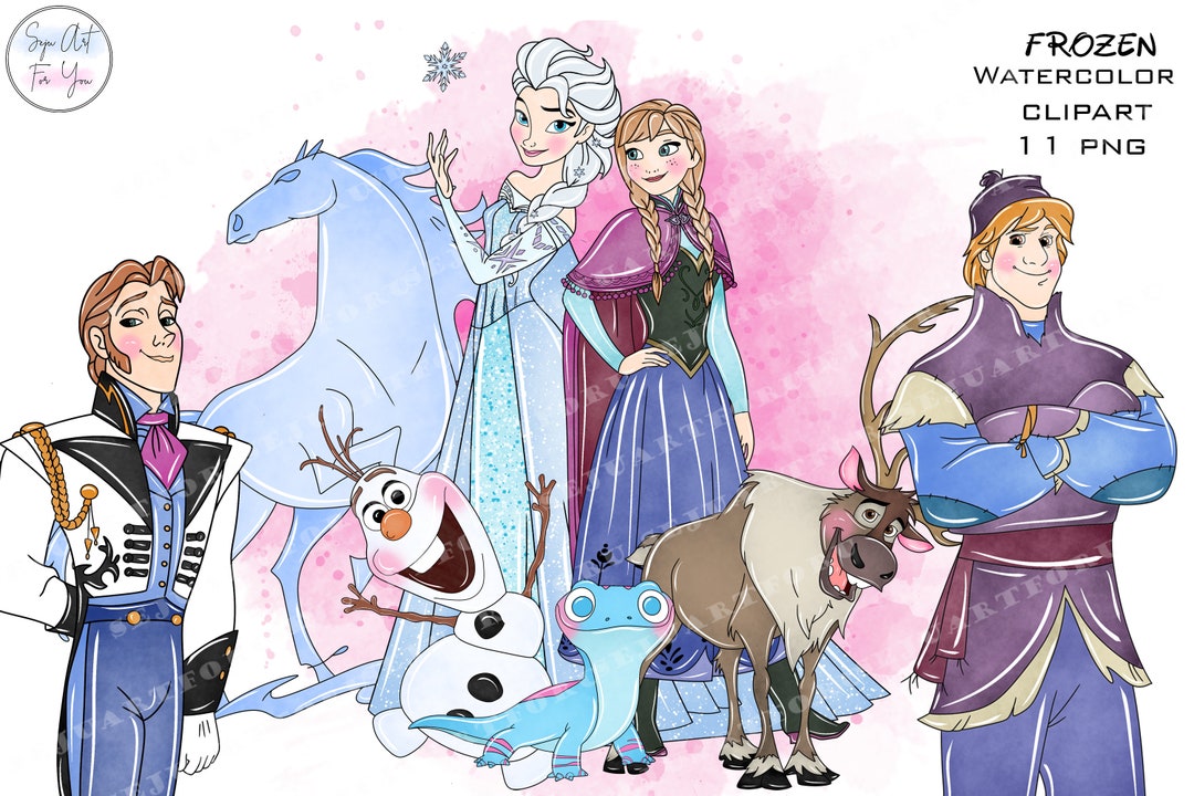 Frozen Clipart, Princess Clip Art, Elsa Clipart, Elsa Png, Anna Clipart ...