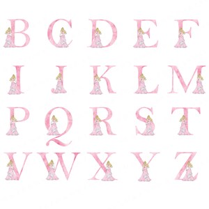 Princess Alphabet, Sleeping Beauty, Sleeping Beauty Alphabet,aurora ...