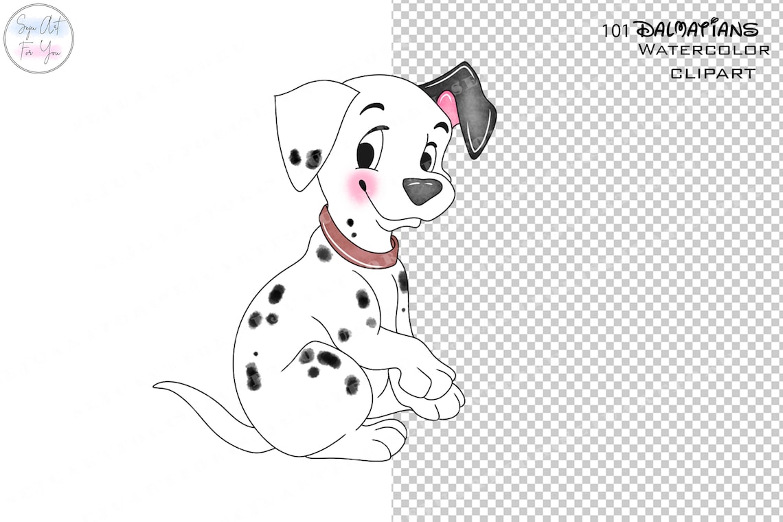 101 Dalmatians Clipart 101 Dalmatians 101 Dalmatians Png - Etsy