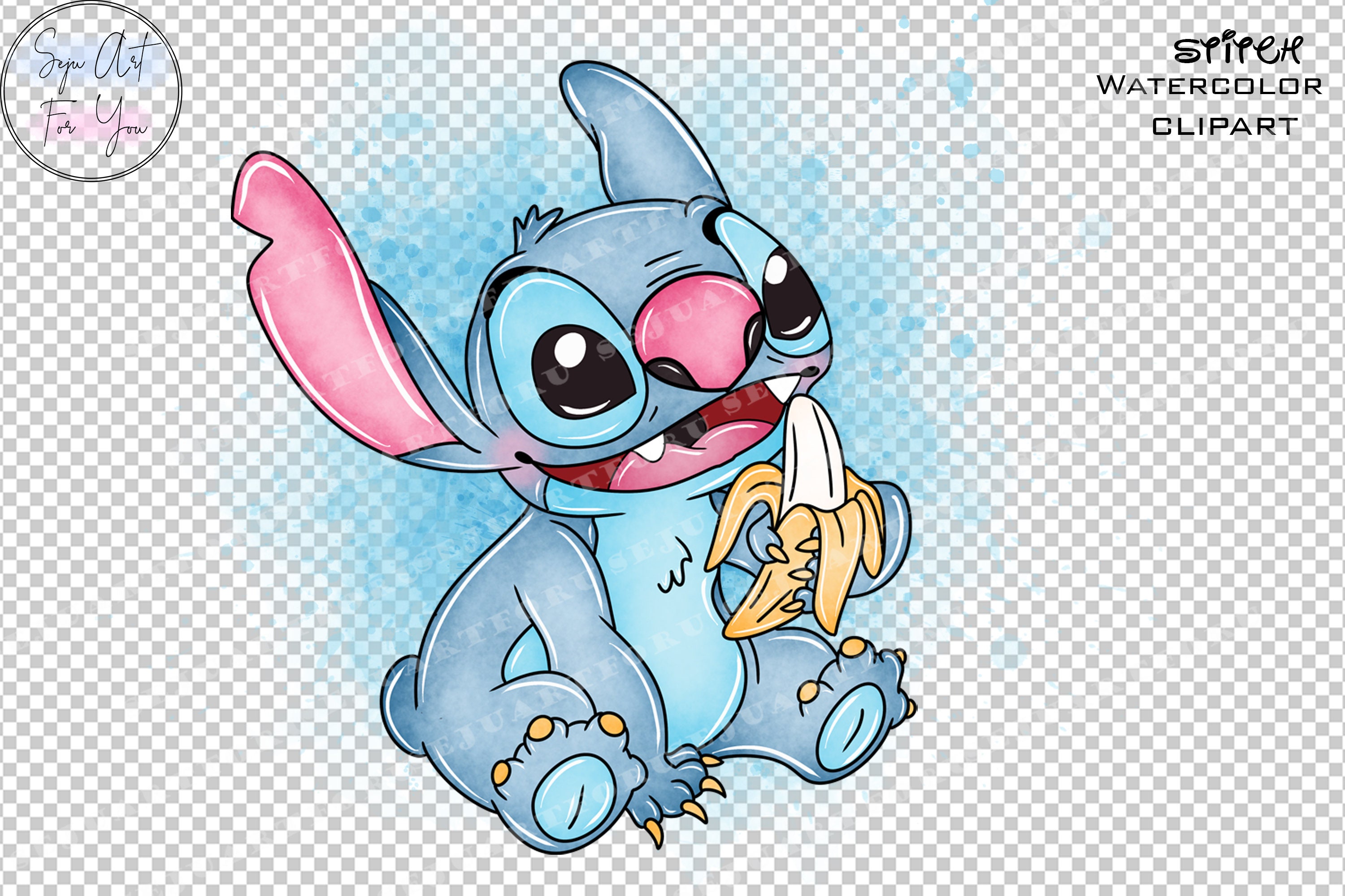 Stitch Clipartstitch Pngstitch Watercolor Stitch Clip Art - Etsy