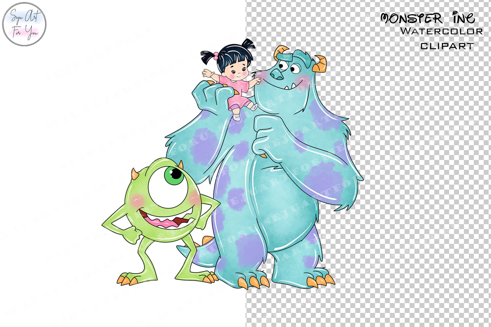 Monster Inc Clipart Monster Inc Clip Art Monster Inc - Etsy Australia