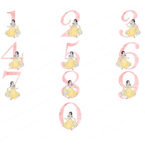 Princess Alphabet, Snow White, Snow White Alphabet, Ana, Frozen ...