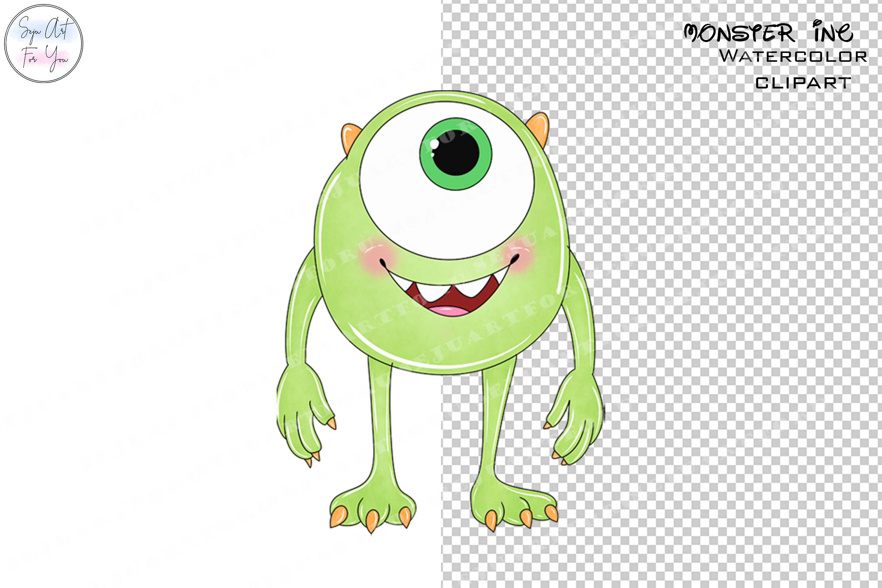 Monster Inc Clipart Monster Inc Clip Art Monster Inc - Etsy Ireland