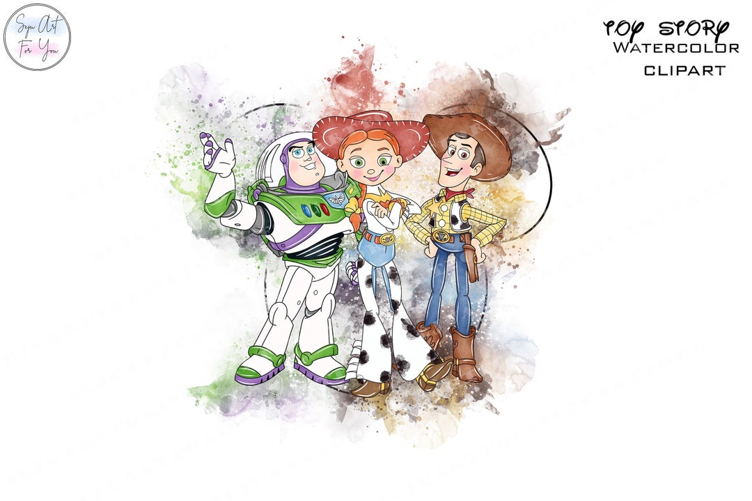 Toy Story Clipart, Toy Story, Toy Story Clip Art, Toy Story Watercolor ...