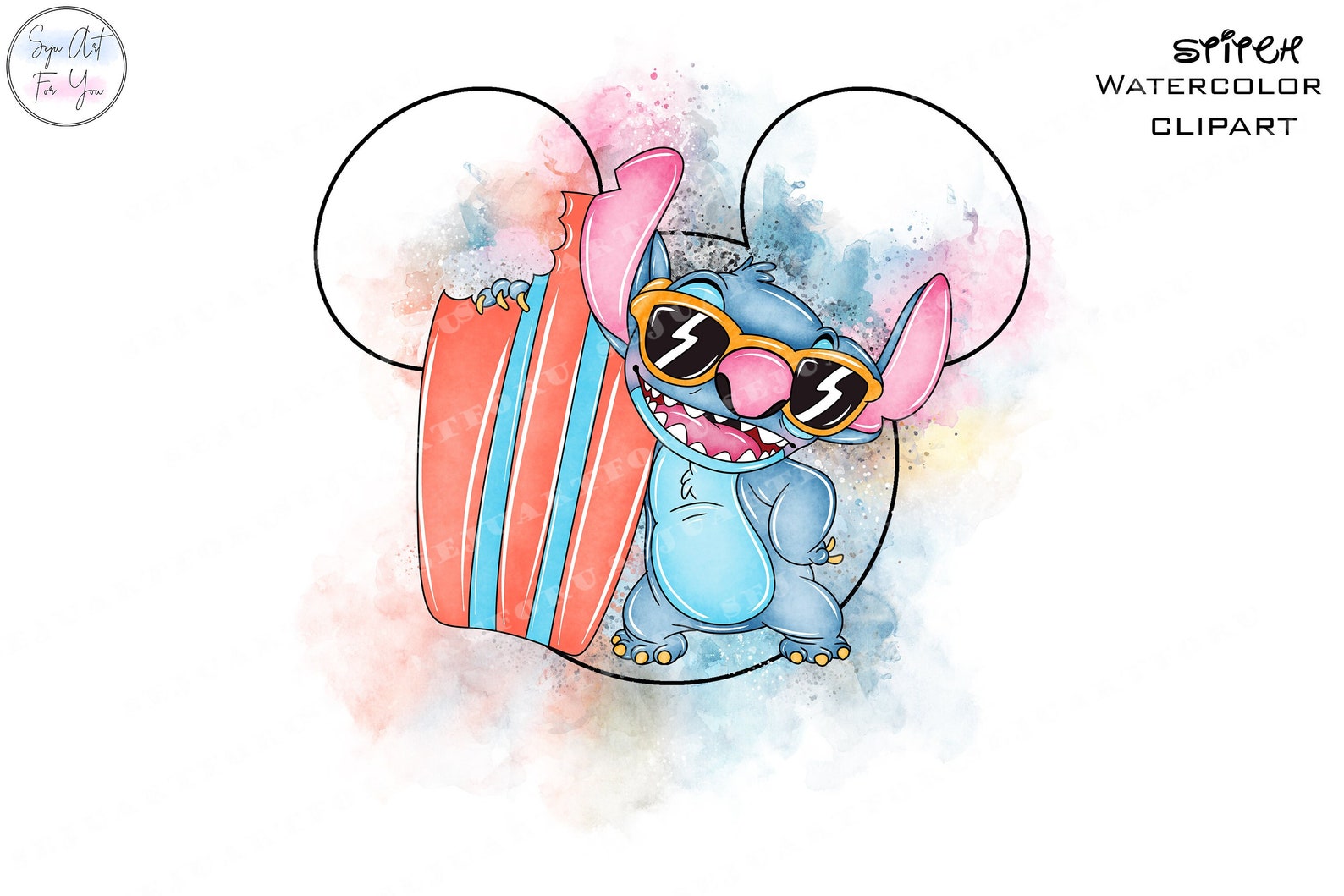 Stitch Clipartstitch Pngstitch Watercolor Stitch Clip Art - Etsy