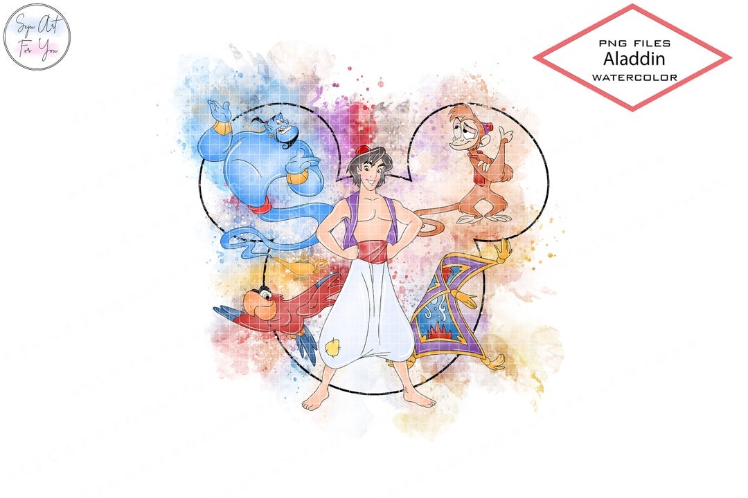 Aladdin Png Genie Aladdin Aladdin Ears Aladdin and Jasmine Png Mickey ...