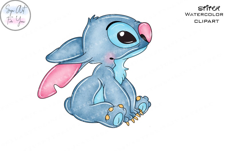 Stitch Clipartstitch Pngstitch Watercolor Stitch Clip Art - Etsy