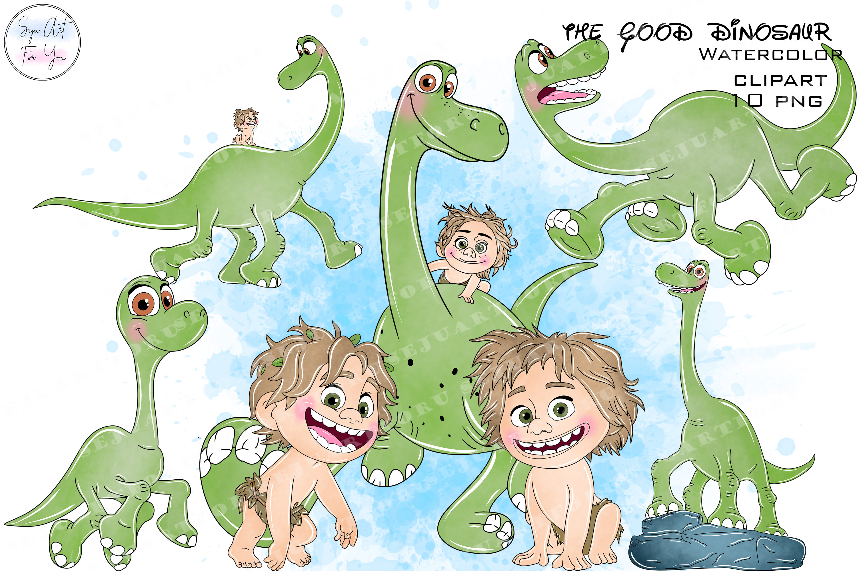 The Good Dinosaur Clip Art