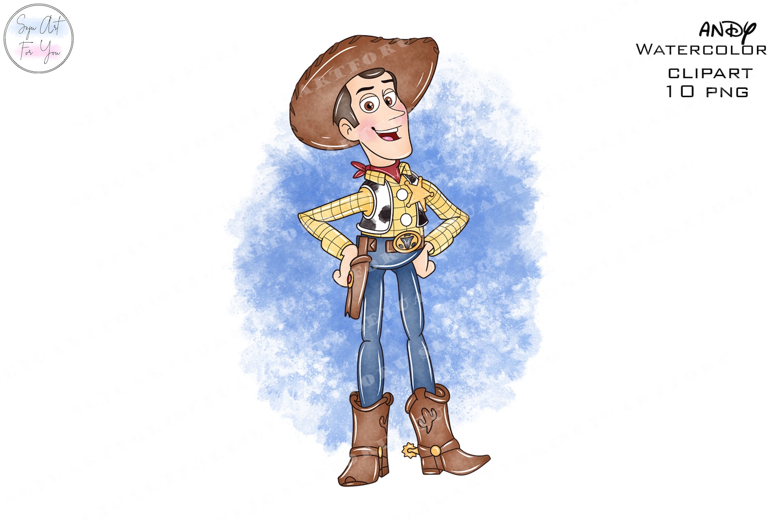 Toy Story Clipart Toy Story Watercolor Watercolor Toy Story - Etsy UK