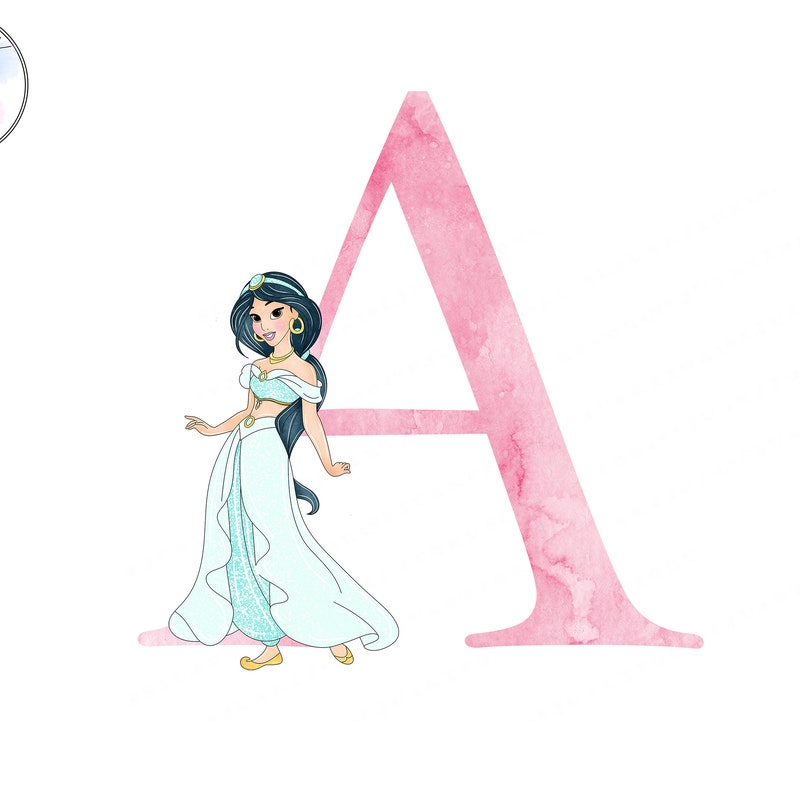 Princess Jasmine Letters - Etsy