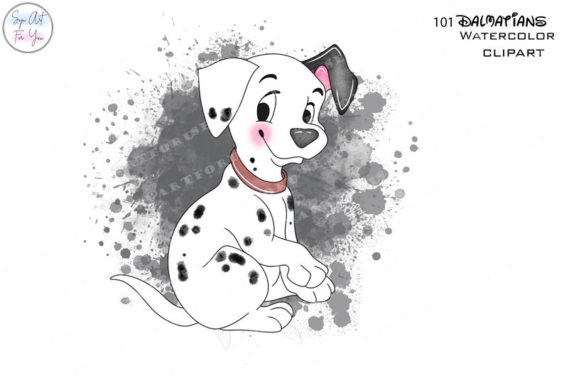 101 Dalmatians Clipart 101 Dalmatians 101 Dalmatians Png - Etsy