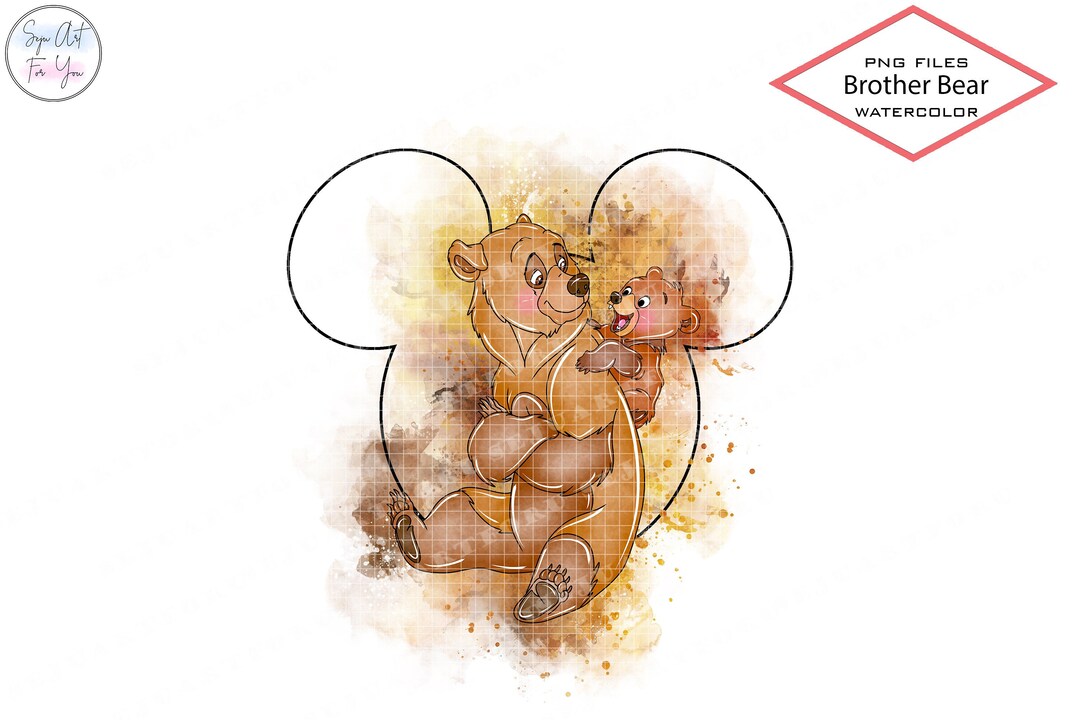 Brother Bear Ears Brother Bear Png Kenai Koda Mickey Ears Cliparts Png ...