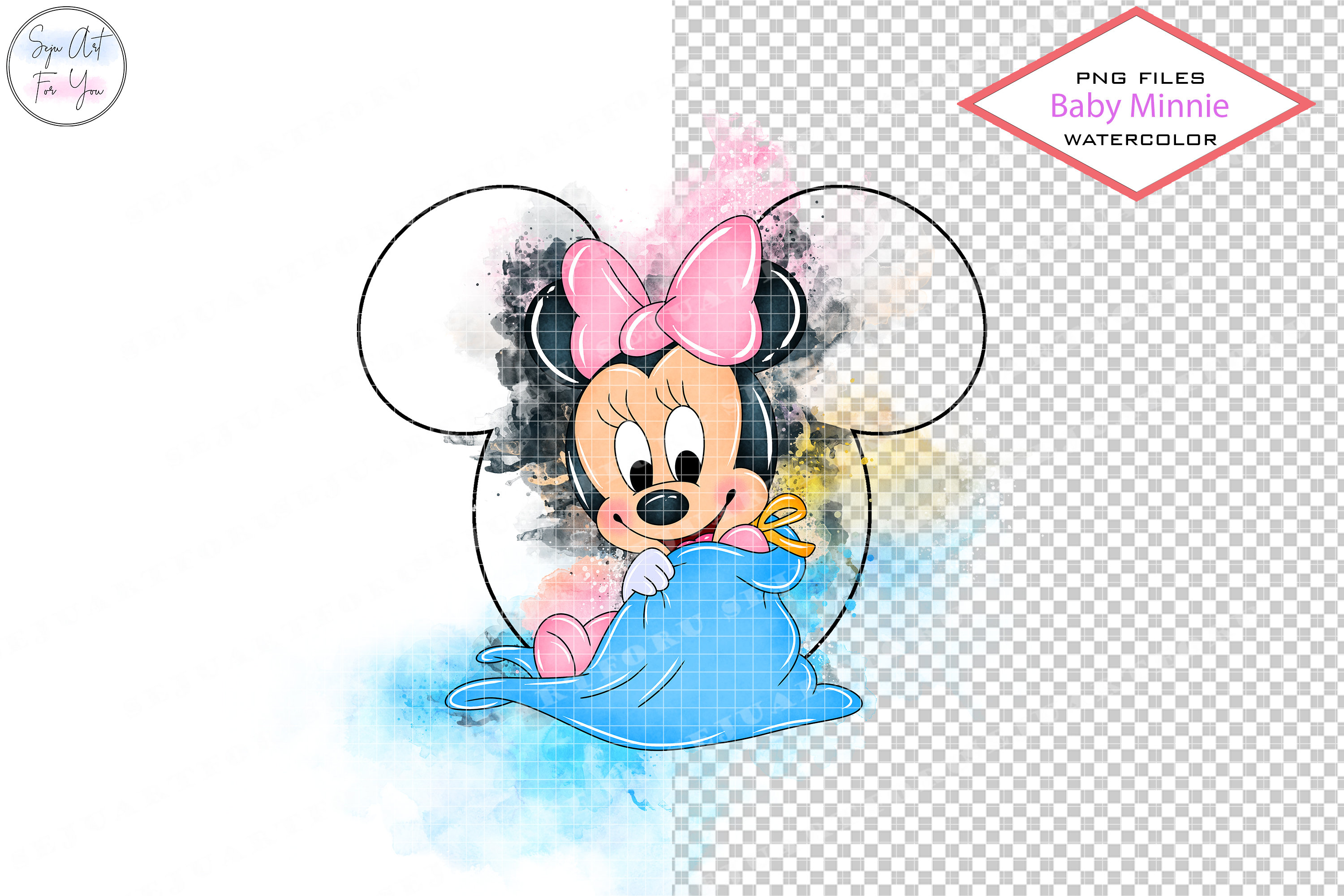 Minnie Mouse Oren Png