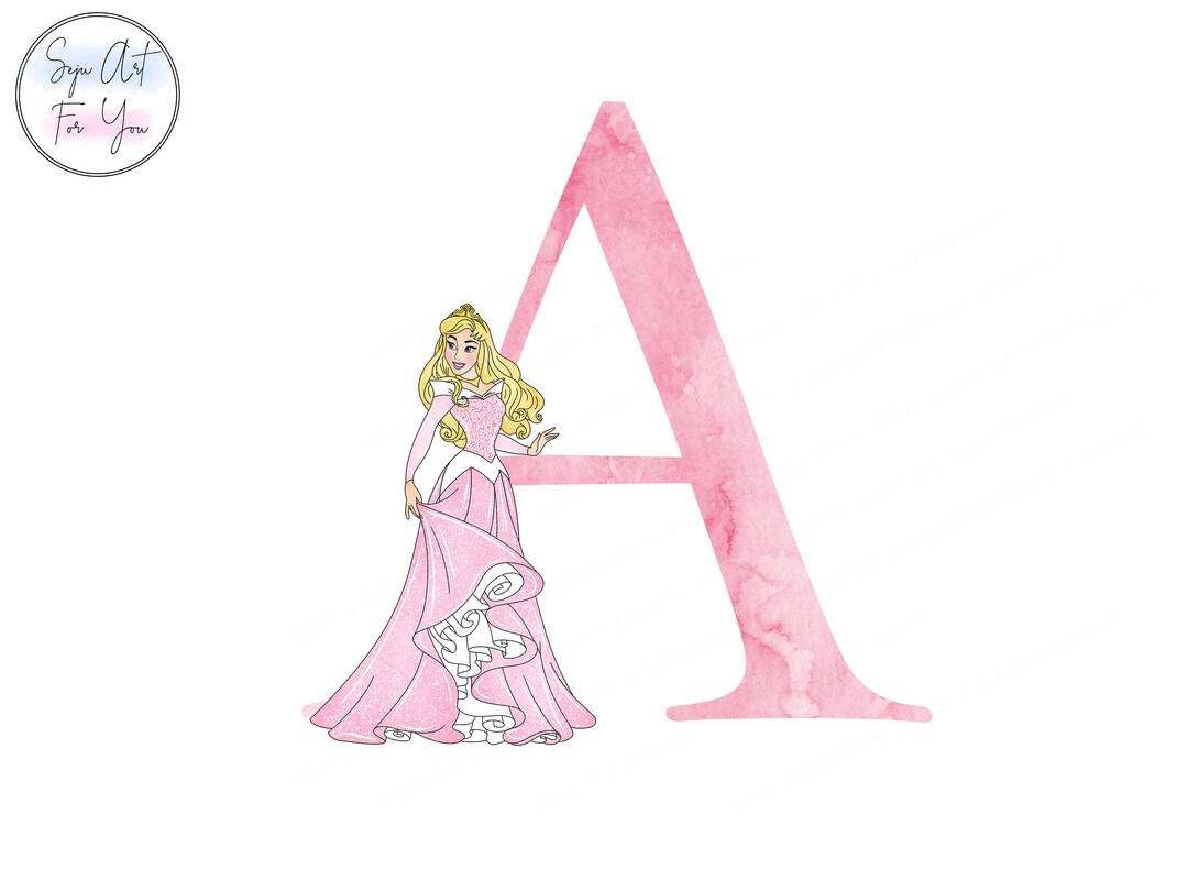 Princess Alphabet, Sleeping Beauty, Sleeping Beauty Alphabet,aurora ...