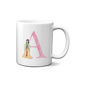Mulan Letters, Mulan Alphabet, Princess Alphabet, Mulan, Princess ...