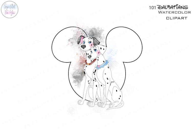 101 Dalmatians Clipart, 101 Dalmatians , 101 Dalmatians Png, 101 ...