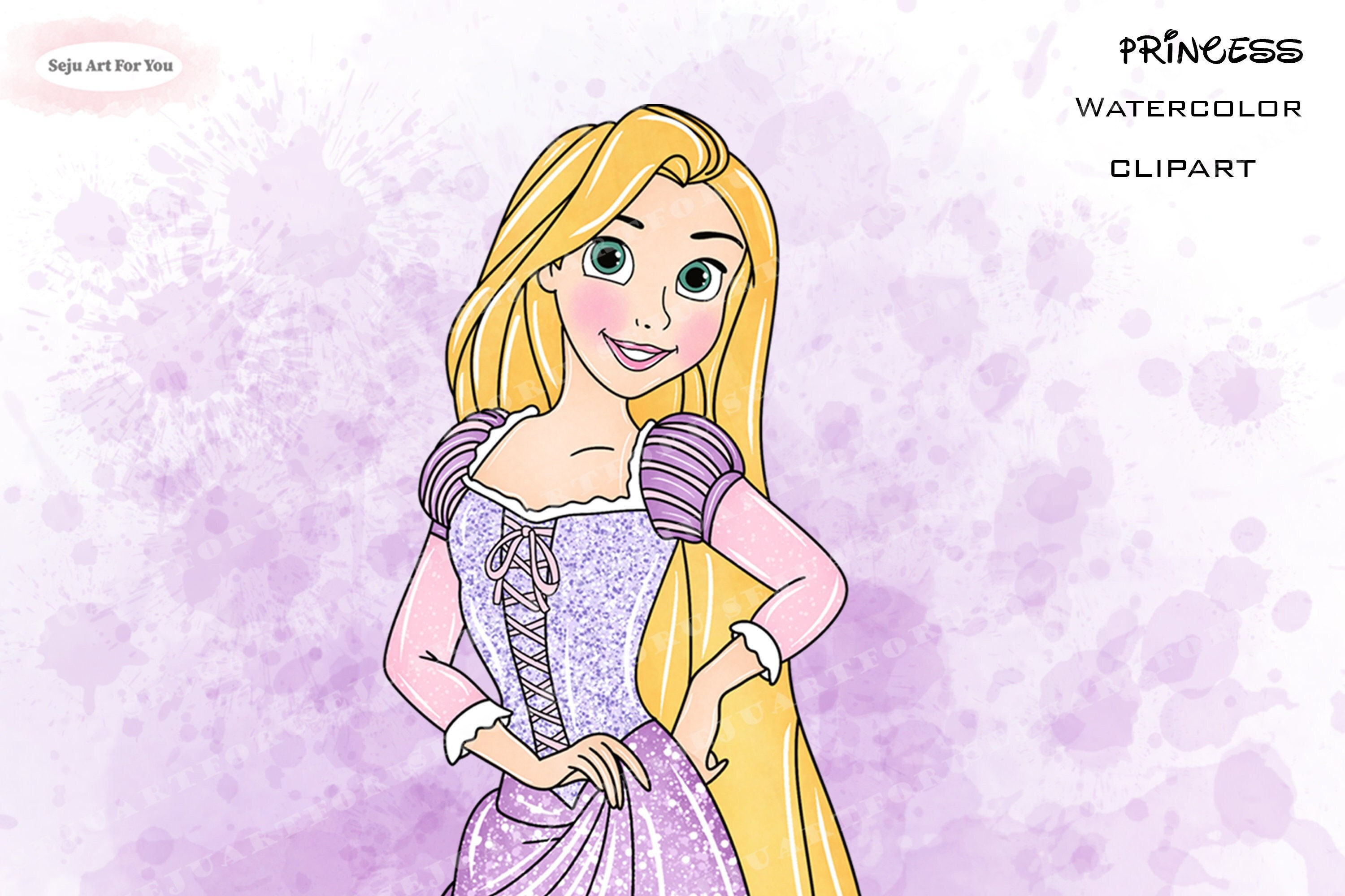 Rapunzel Clip Art