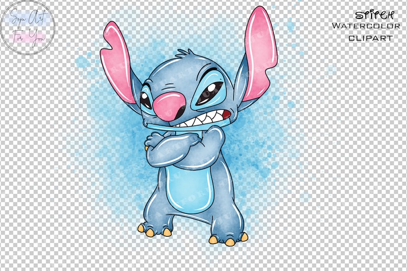 Stitch Clipartstitch Pngstitch Watercolor Stitch Clip Art - Etsy