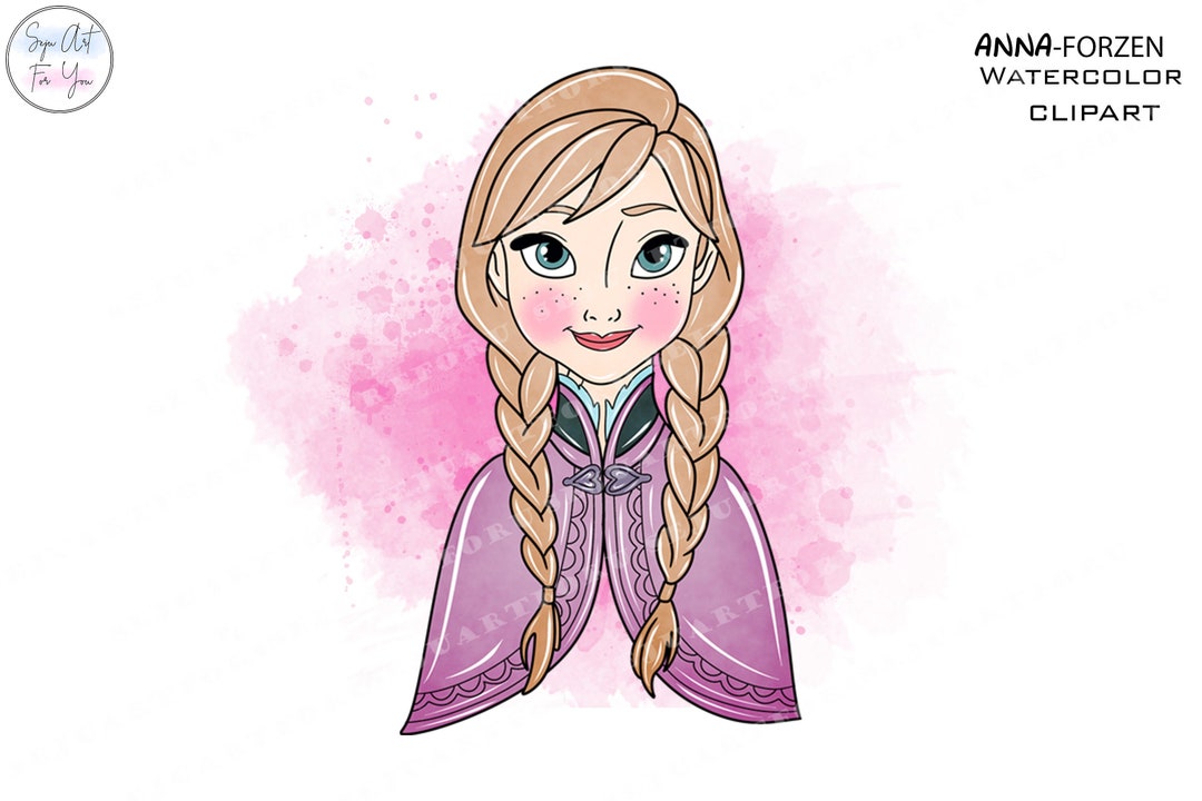 Frozen Anna Clip Art