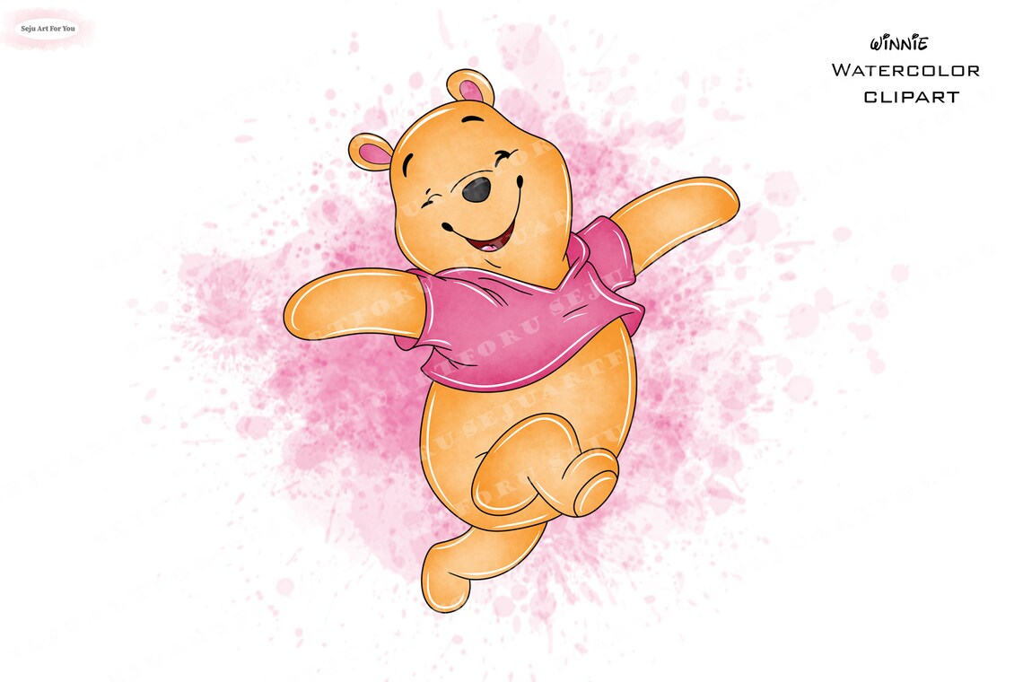 Winnie the Pooh Clipart Winnie the Pooh Png Winnie the Pooh - Etsy